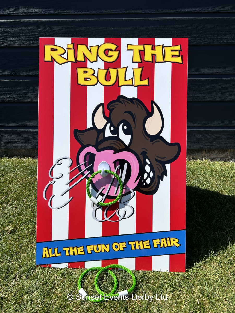 Ring The Bull Carnival Game - Bouncy Castle Hire in Derby, Nottingham ...